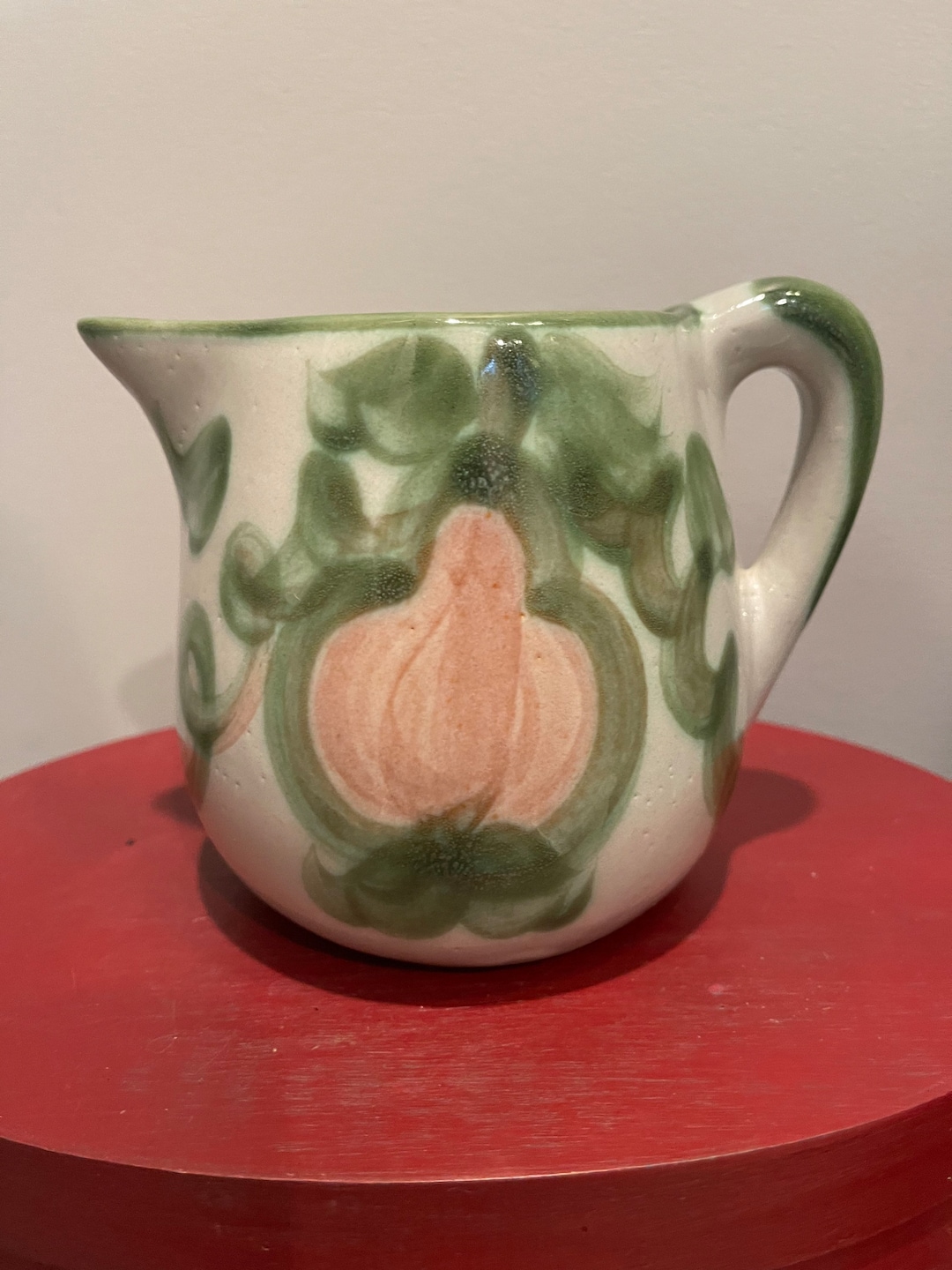 Louisville Stoneware Small Pitcher. Pear Design - Etsy