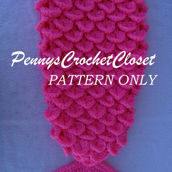 Crochet Mermaid Tail - Etsy