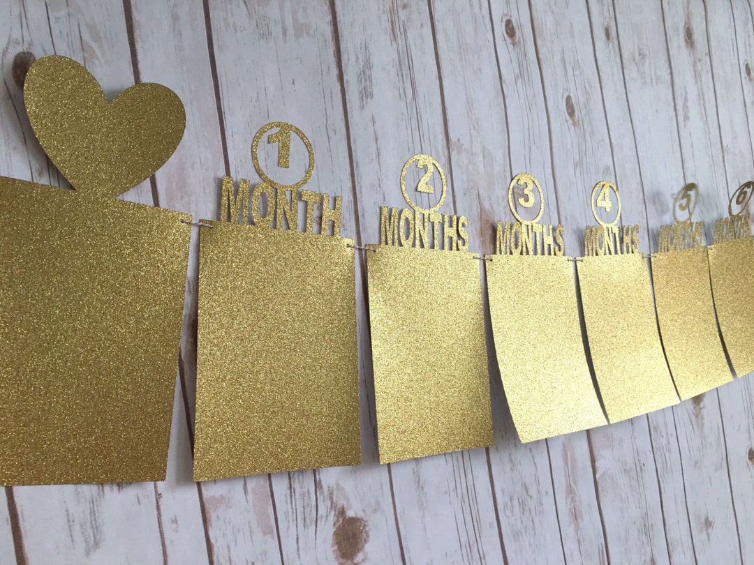 SALE FLASH SALE Baby First Birthday Banner / First Year / Birthday ...