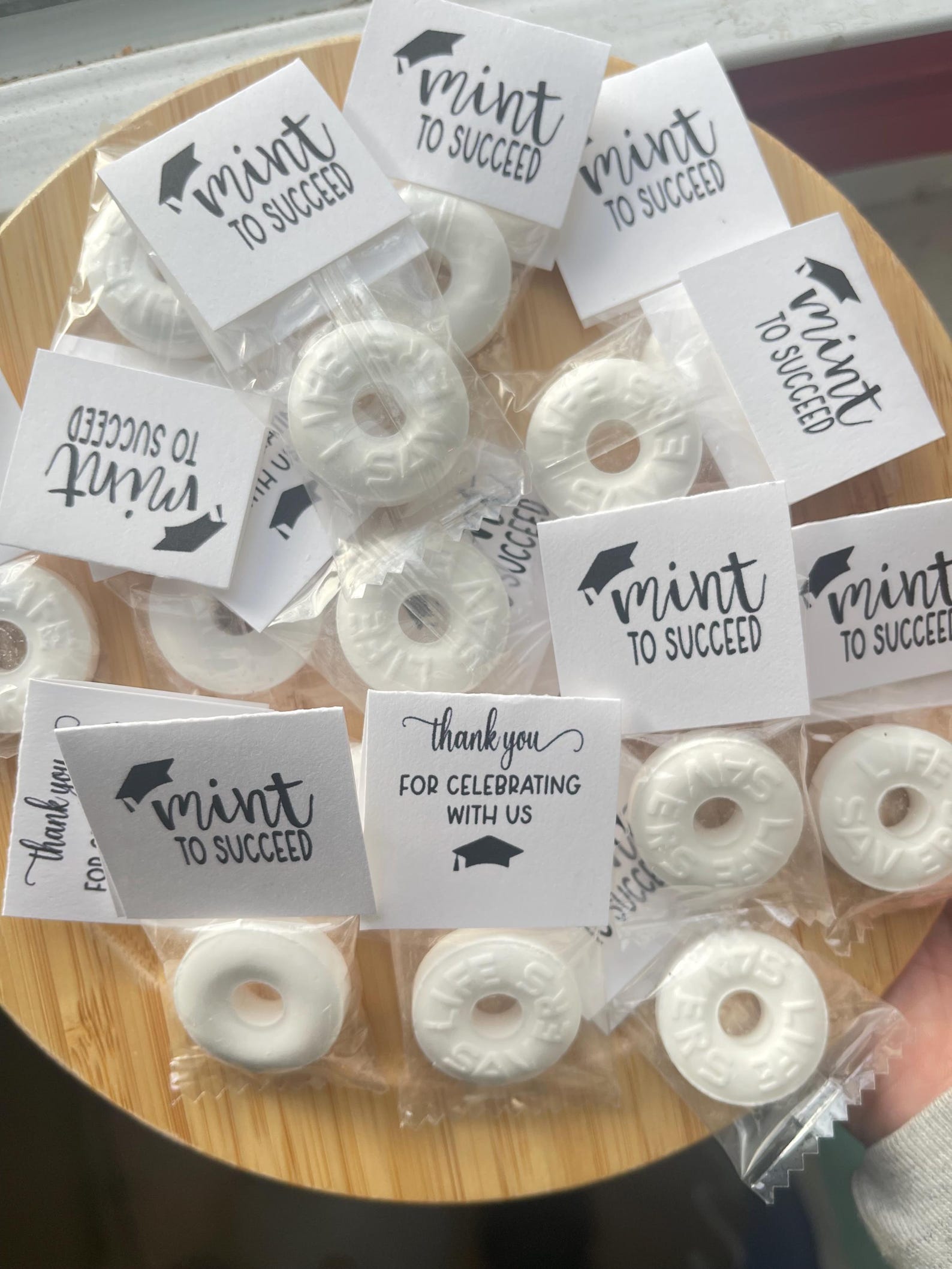 Graduation Mints: 'mint to Succeed' Celebration Favors - Etsy