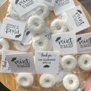 Graduation Mints: 'mint to Succeed' Celebration Favors - Etsy