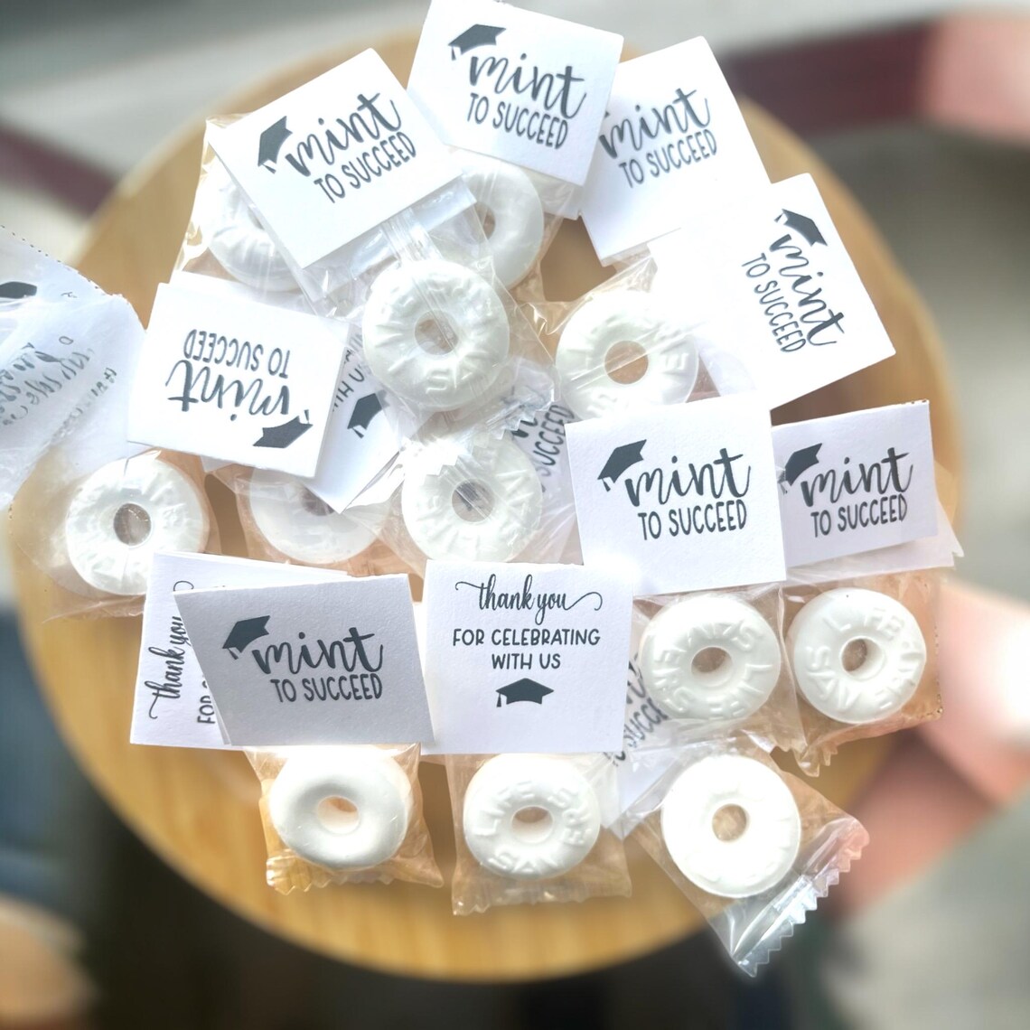 Graduation Mints: 'mint to Succeed' Celebration Favors - Etsy