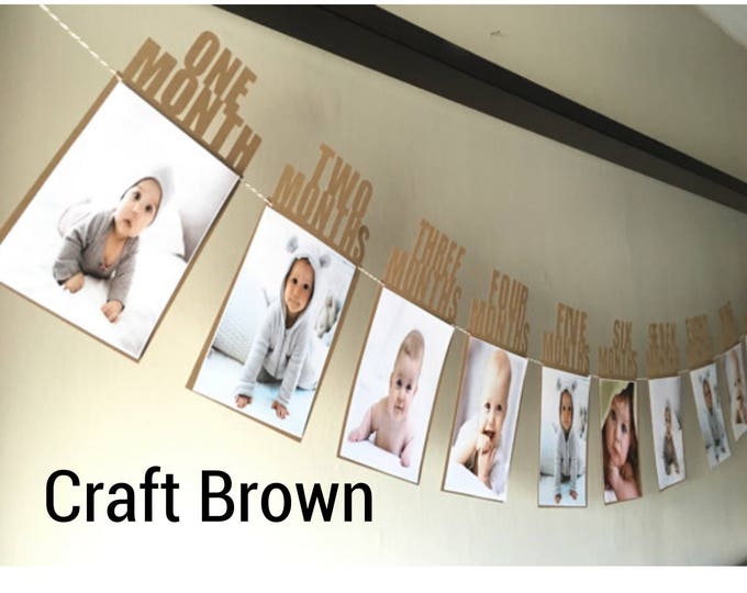 Baby First Birthday Banner Baby First Birthday Decorations - Etsy