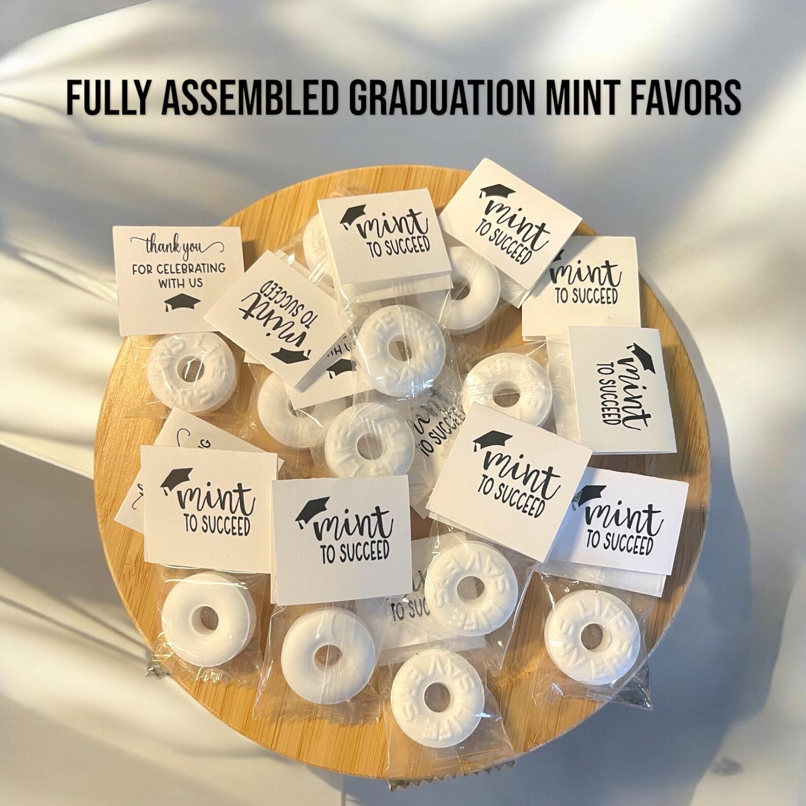 Graduation Mints: 'mint to Succeed' Celebration Favors - Etsy