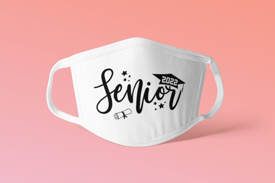 Graduation Face Mask Class of 2022 / Graduation Party / Graduation ...