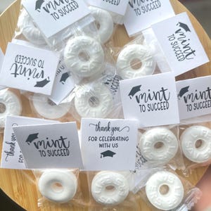 Graduation Mints: 'mint to Succeed' Celebration Favors - Etsy
