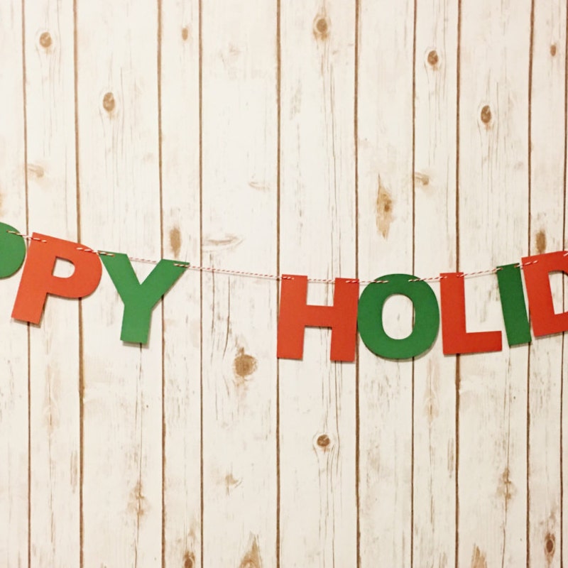 Holiday Banner - Etsy