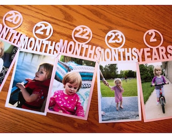 First Year Banner - Etsy