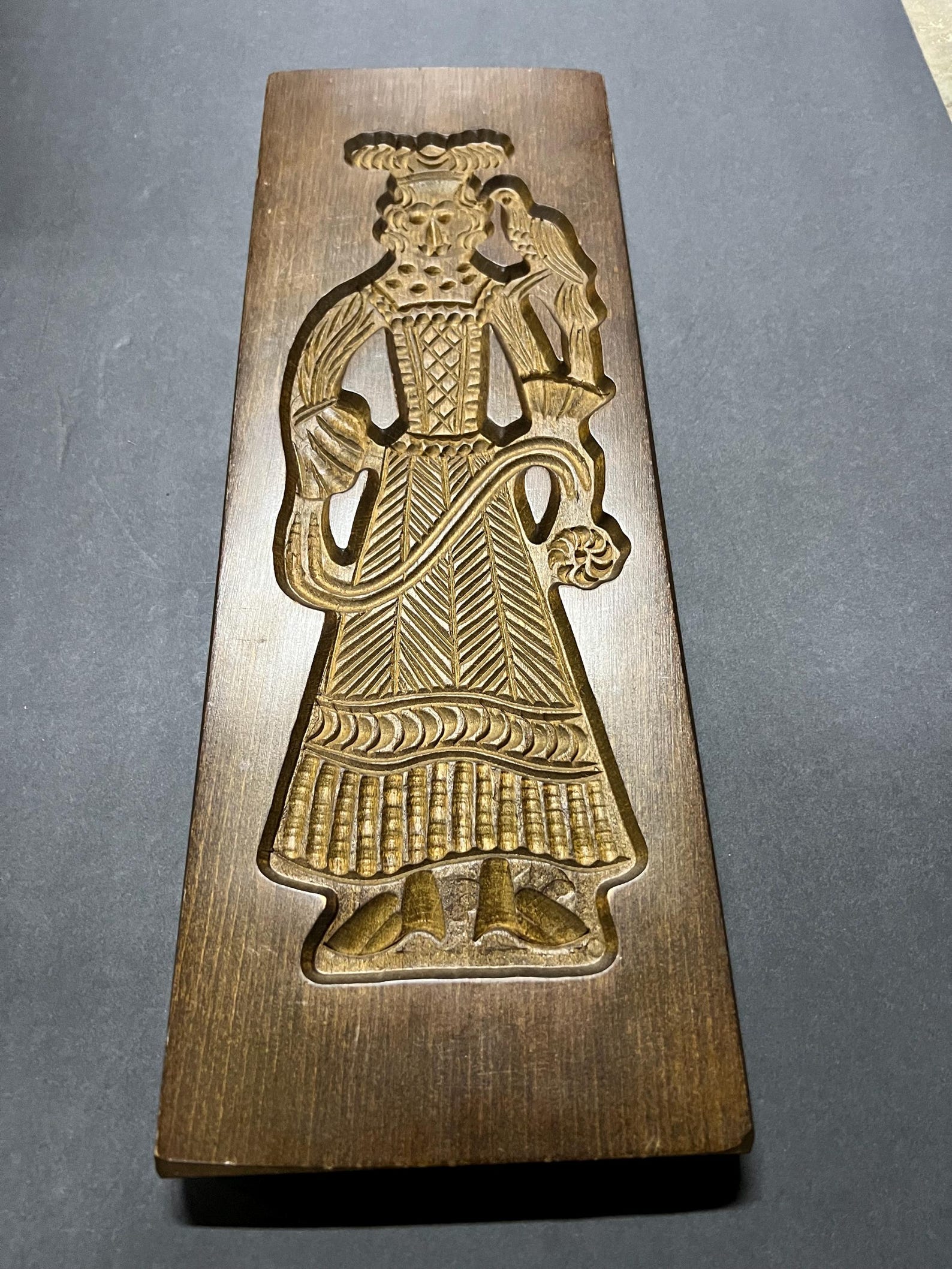 Rare Pair of Large Dutch Wood Springerle Gingerbread Cookie Molds, King ...