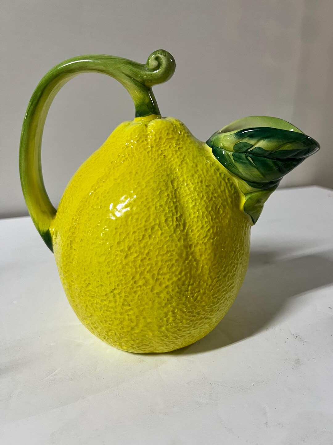 Vintage Italian Lemon Pitcher, Made in Italy - Etsy