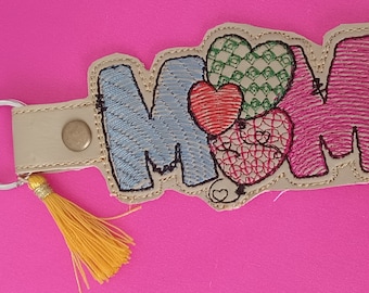 Custom Mom Keychain Personalized Keychain for Mom Mom - Etsy