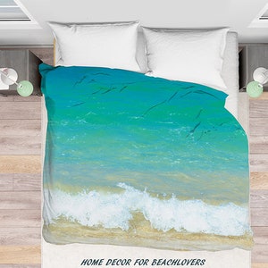 Ocean Wave Duvet Cover, Water Bedding, Wave Duvet Cover, Blue Aqua, Sea ...