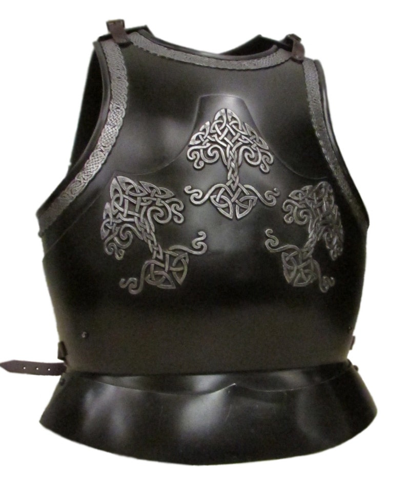 Larp Armor Celtic Tree Yggdrasil Cuirass Body Armour | Etsy