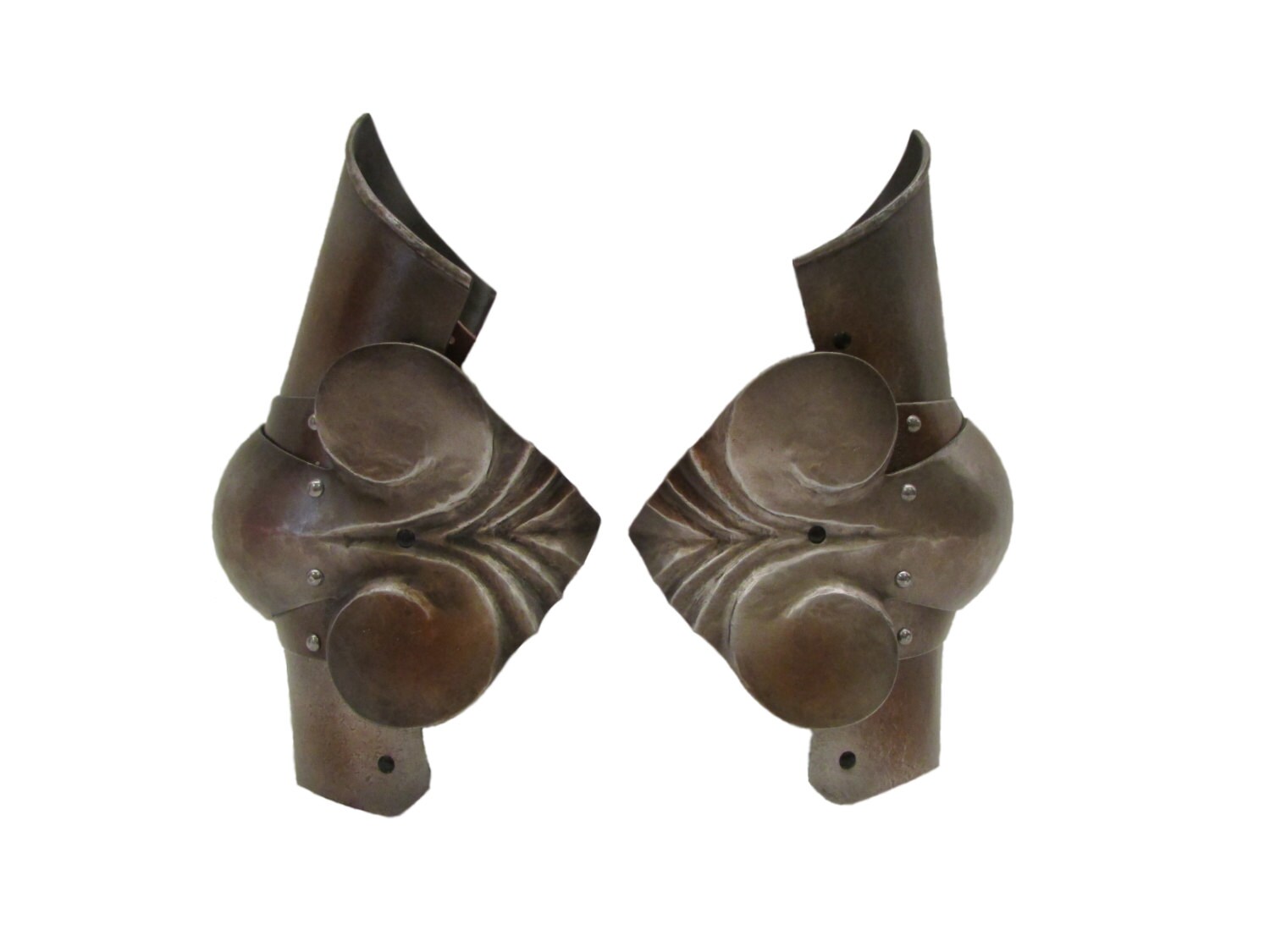 Larp Armor. Medieval Fluted Polyens. Leg Armor Greaves. | Etsy