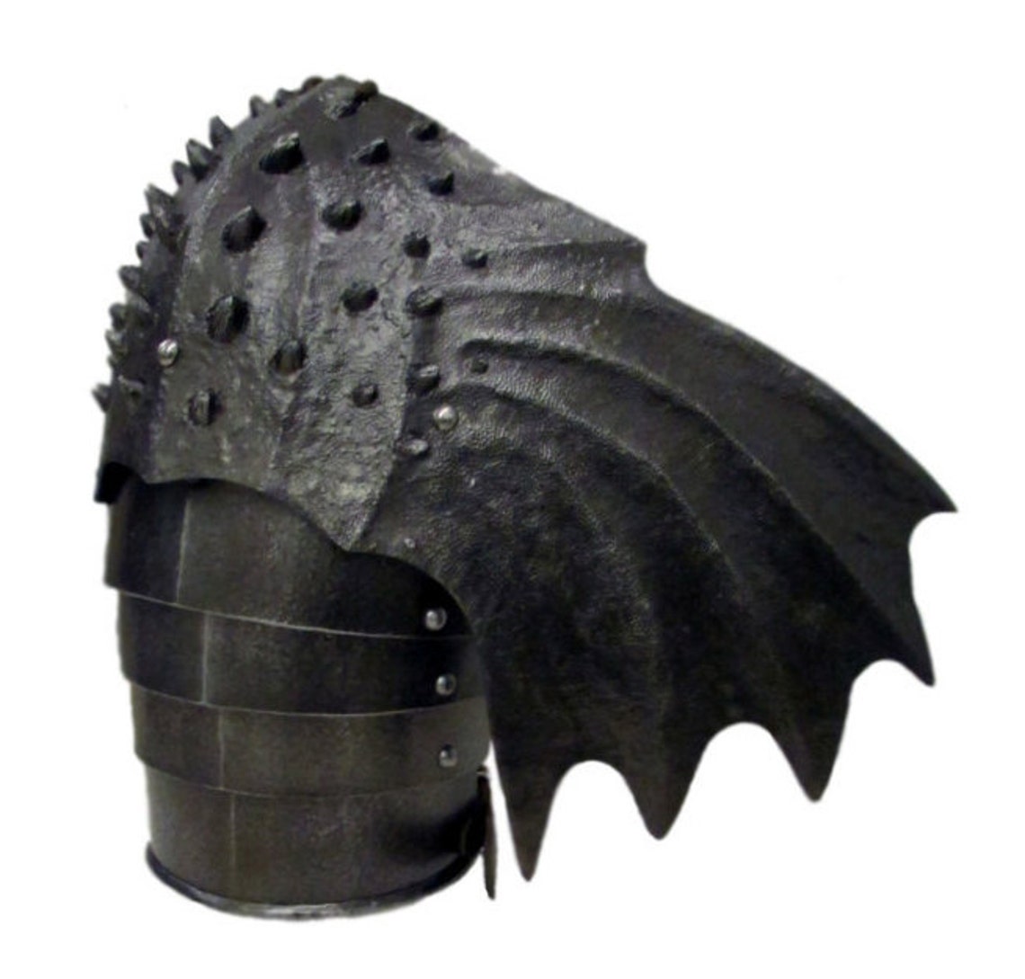 Larp Armor Winged Pauldrons Shoulder Armor Cosplay Armor - Etsy