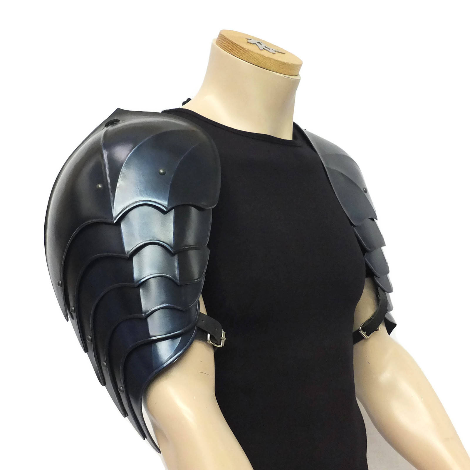 Larp Armor Elven Style Shoulder Armour Wyvern Pauldrons - Etsy
