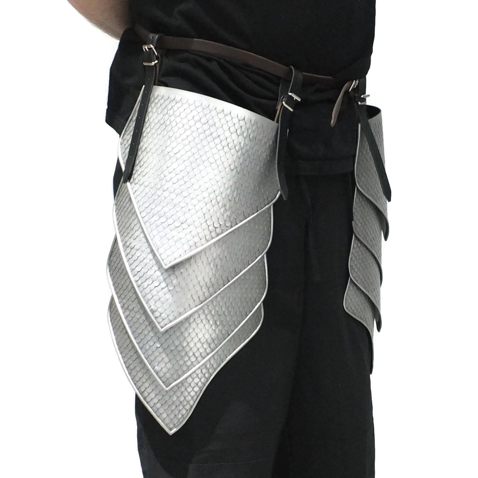 Larp Armor, Wyrmwick Scaled Tassets, Leg Armor, Lotr, Cosplay Armor ...