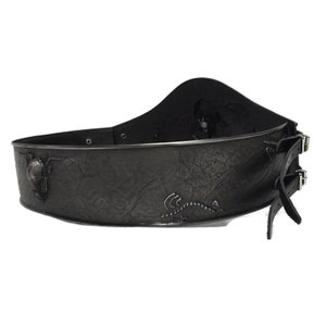 Larp Armor Charnel Belt Waist, Cosplay, Fantasy Armor, Skull, Bones ...