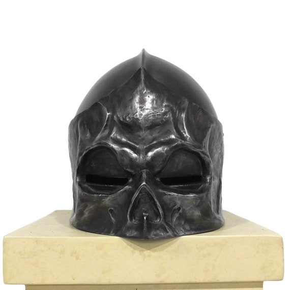 Larp Helmet Fantasy helmet Cosplay helmet Evil Knight | Etsy