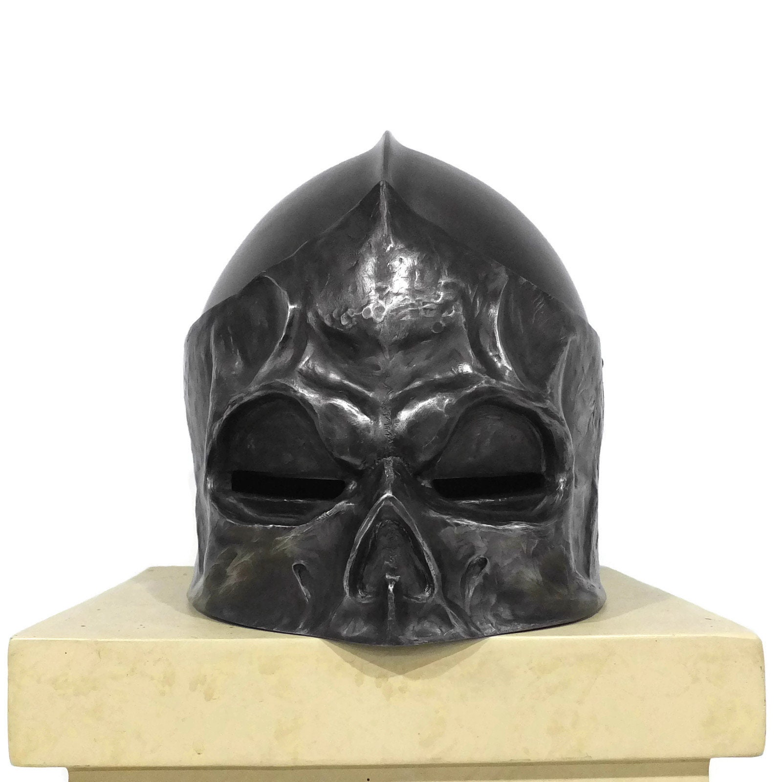 Larp Helmet Fantasy Helmet Cosplay Helmet Evil Knight - Etsy