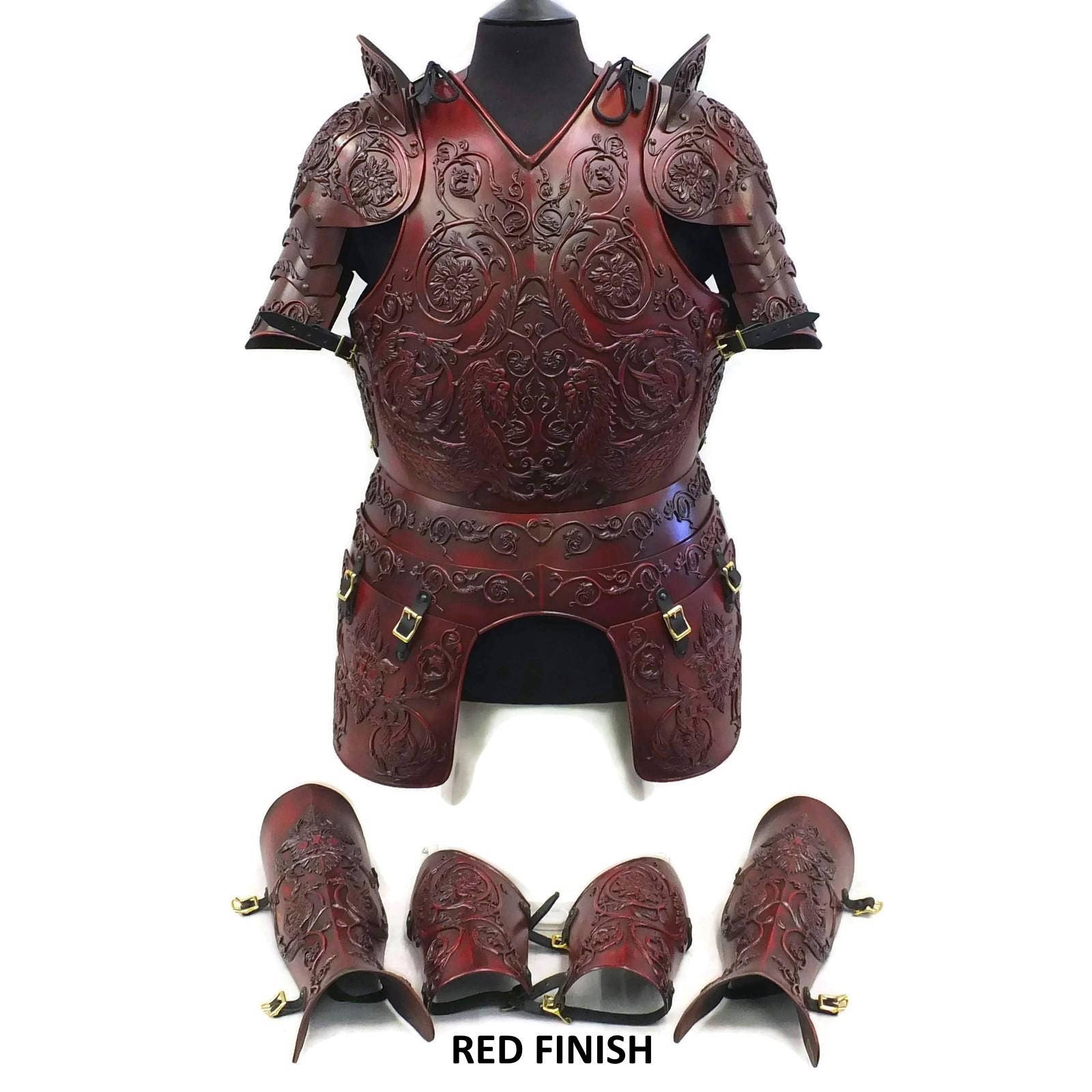 Larp Armor Renaissance Negroli Armor Set Cuirass Cosplay - Etsy Hong Kong