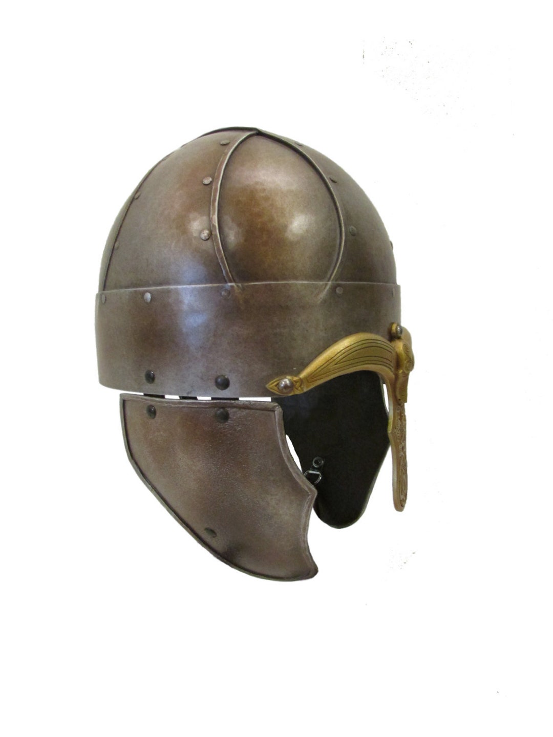 Larp Armor Wide Banded Spangenhelm Saxon Viking Helmet - Etsy