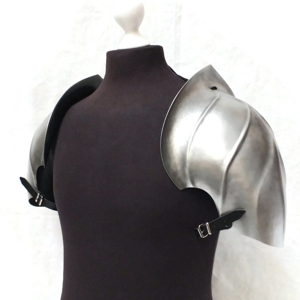 Elven High Fantasy Larp Shoulder Armor Shoulders Pauldrons | Etsy