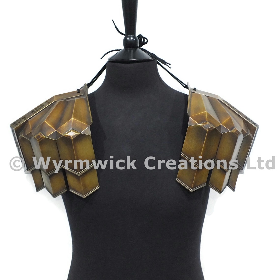 Larp Armor Dwarven Style Pauldrons Cosplay Armor - Etsy