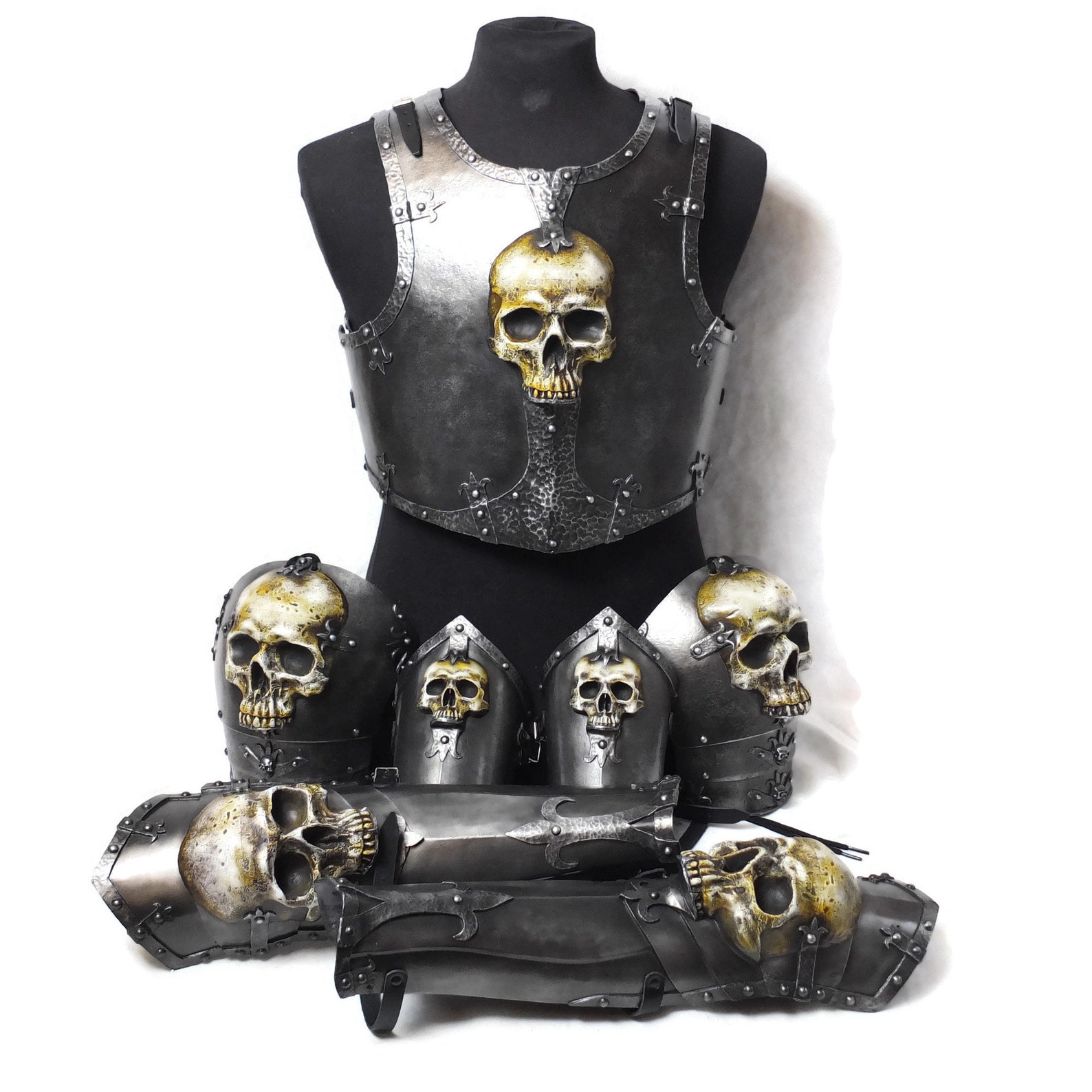 Larp Armor, Ominous Skull Body Armour Set, Ogre, Orc, Skull Armor ...