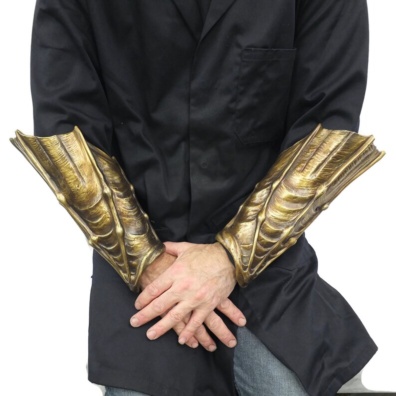 Larp Armor Dragon Wing Bracers - Etsy