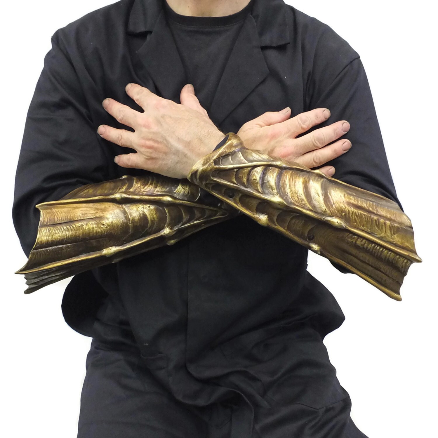 Larp Armor Dragon Wing Bracers | Etsy