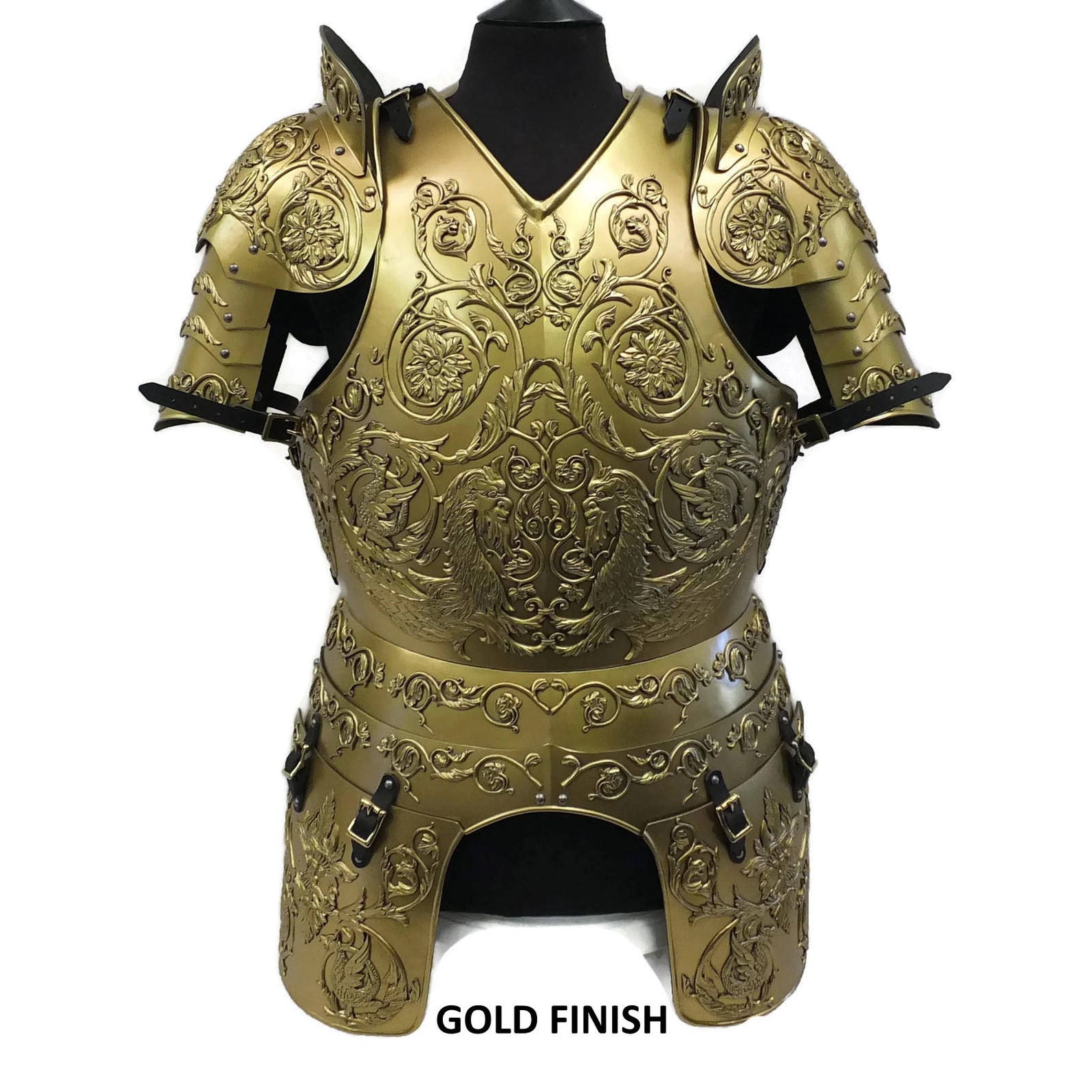 Larp Armor Renaissance Negroli Armor Set Cuirass Cosplay - Etsy Hong Kong