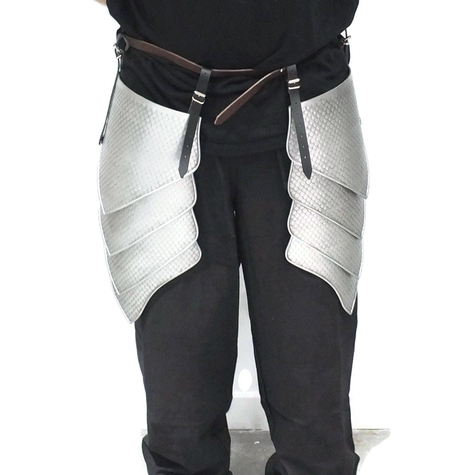 Larp Armor Wyrmwick Scaled Tassets Leg Armor lotr cosplay | Etsy