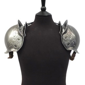 Larp Armor Paladin Pauldrons - Etsy UK