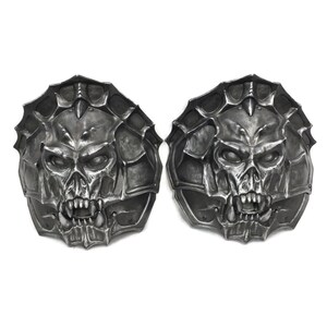 Larp Armor, Demon Head Shoulderguards - Etsy