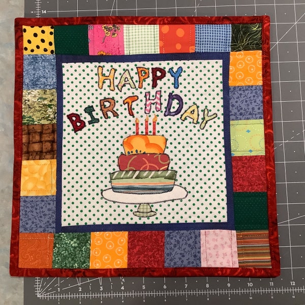 Quilted Wall Hanging for Birthday - Etsy