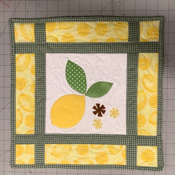 Lemon Quilt - Etsy