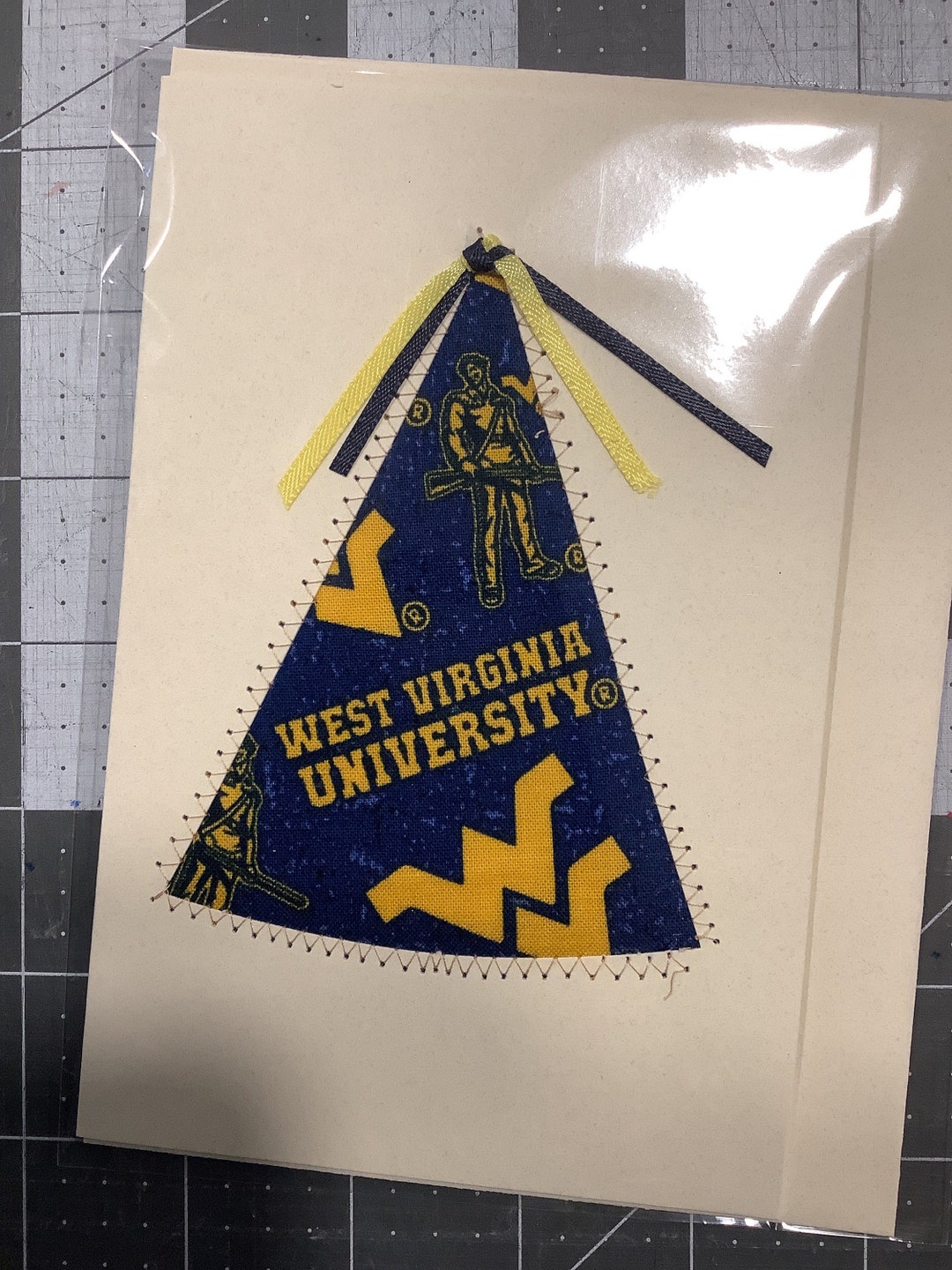 BEST WVU Graduation Celebration Party Hat or Megaphone Cheerleader Card ...