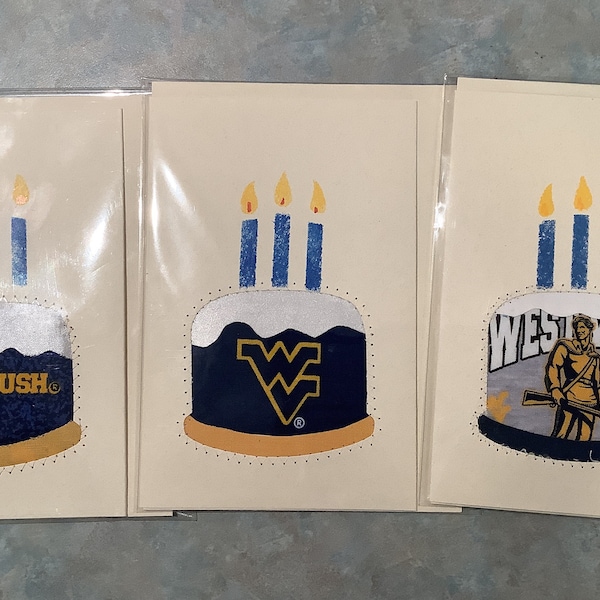 West Virginia Birthday Card - Etsy