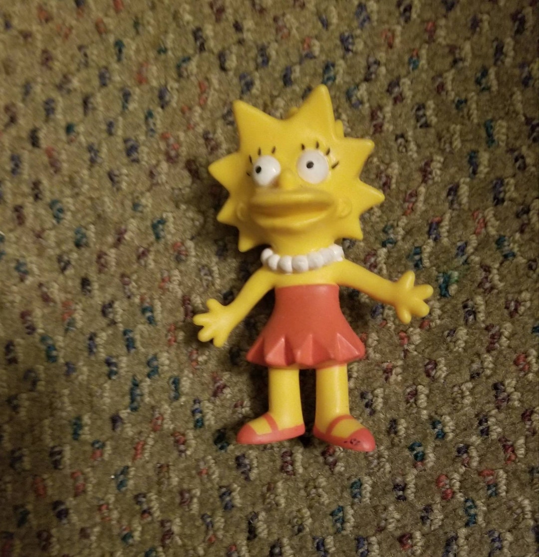 Lisa Simpson PVC Figure - Etsy