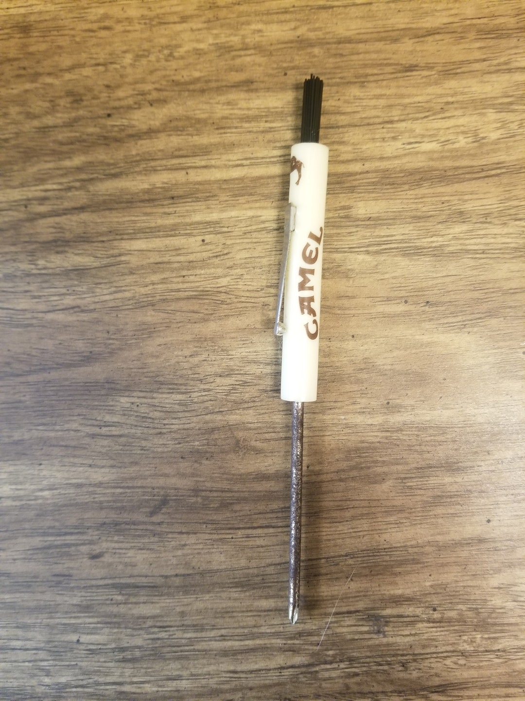 Vintage Camel Cigarettes Screwdriver With Brush - Etsy