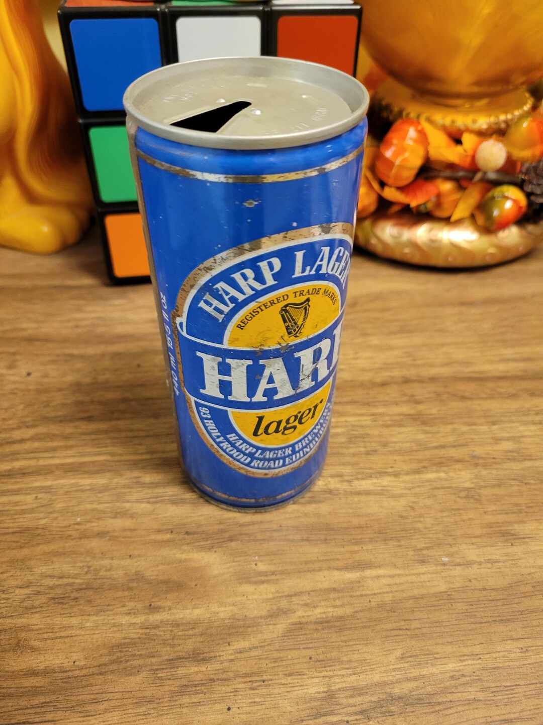 HARP LAGER BEER Can 16 Oz. Steel Pull Tab Guinness & Son Ireland - Etsy