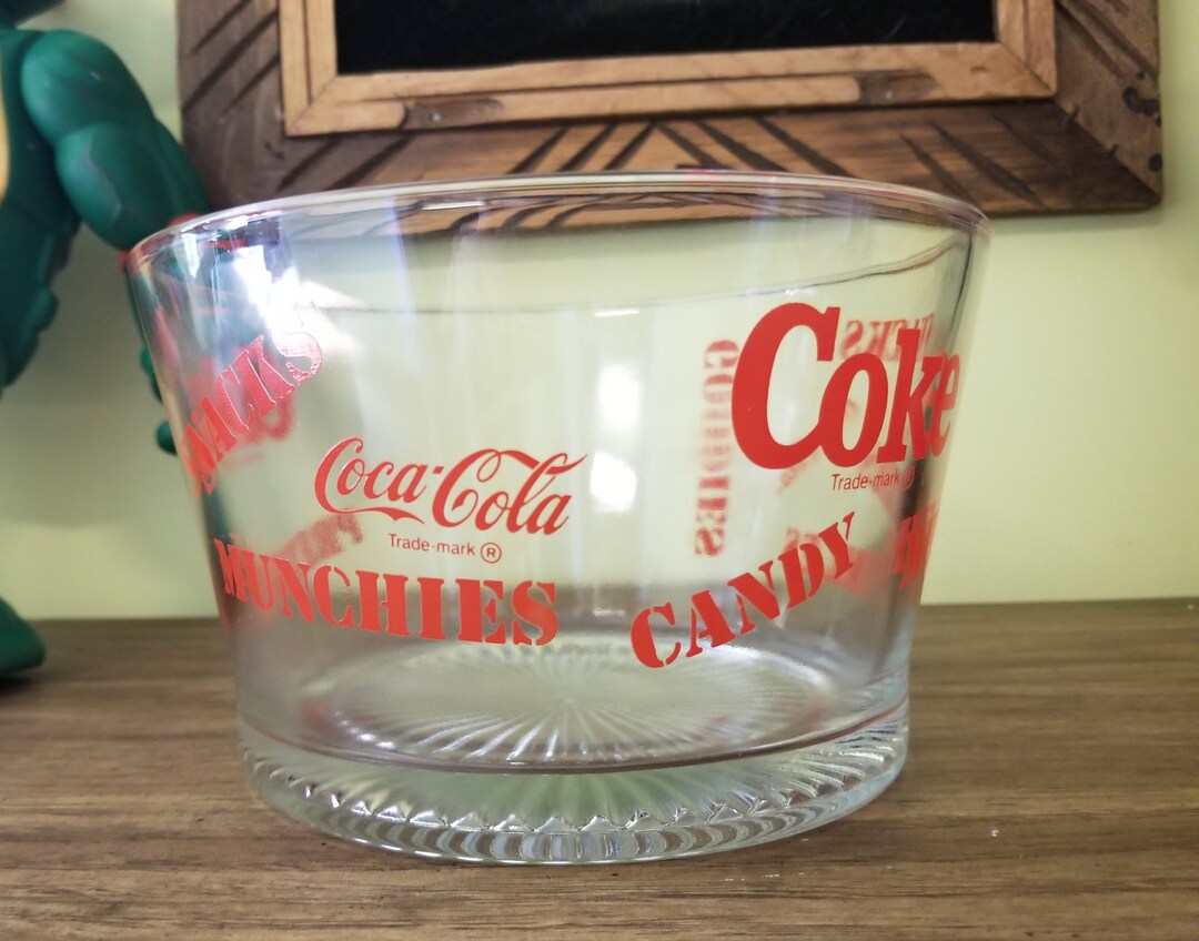 Vintage Coca Cola Coke Snack Serving Bowl - Etsy