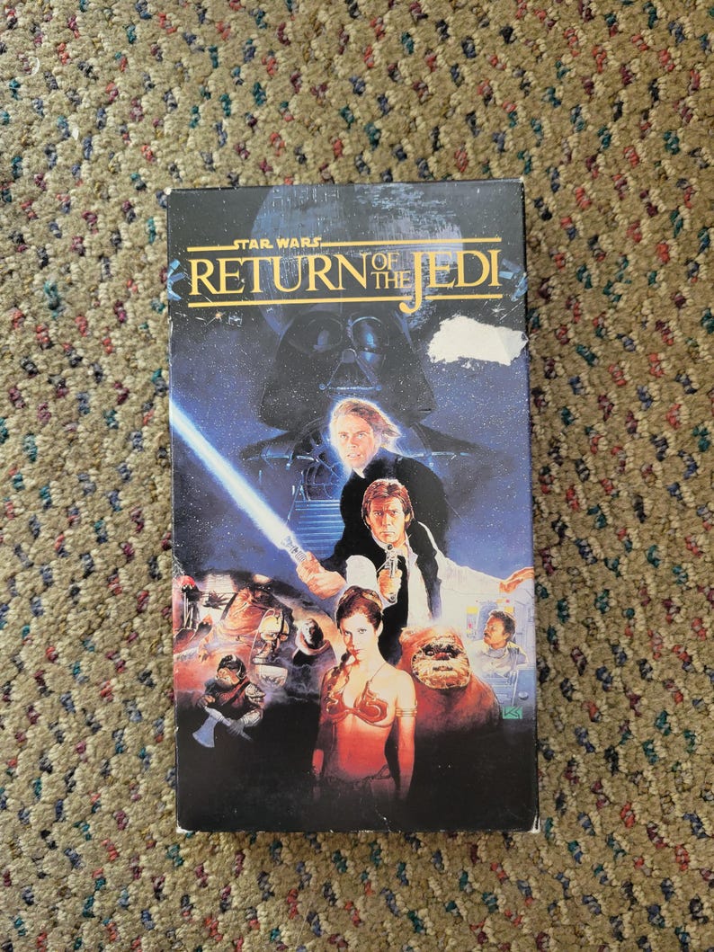 Return of the Jedi VHS Tape - Etsy UK