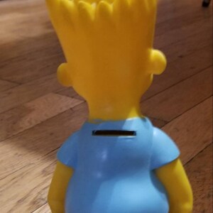 Vintage 1990s Bart Simpson Bank - Etsy