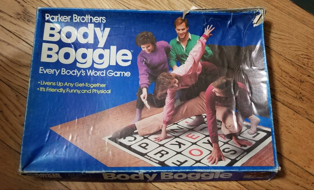 Vintage Body Boggle Game - Etsy