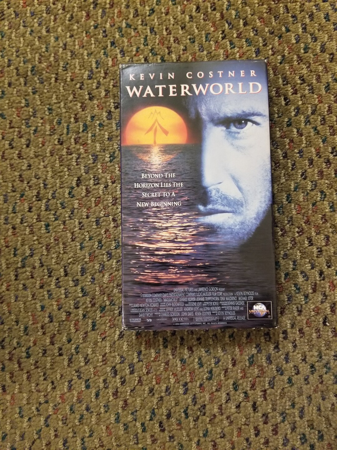 Waterworld VHS Tape - Etsy