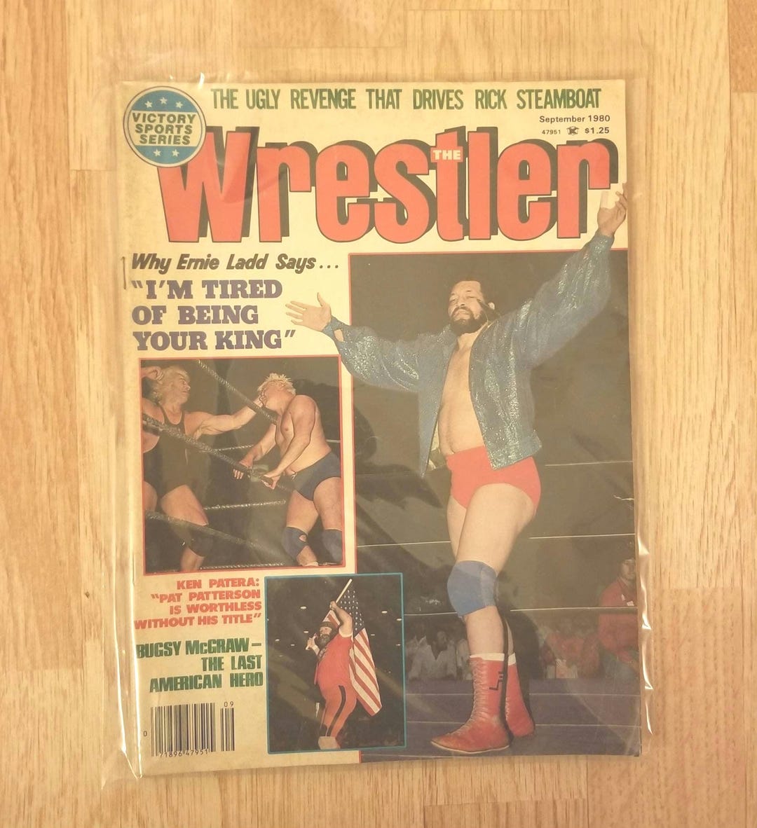 The Wrestler Magazine September 1980 Bugsy Mcgraw Cover - Etsy