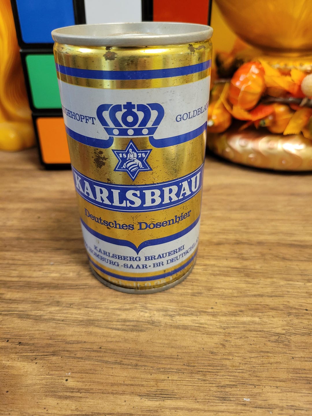 Karlsbrau Deutsches Dosenbier 35CL Crimped Steel Karlsberg Homburg ...