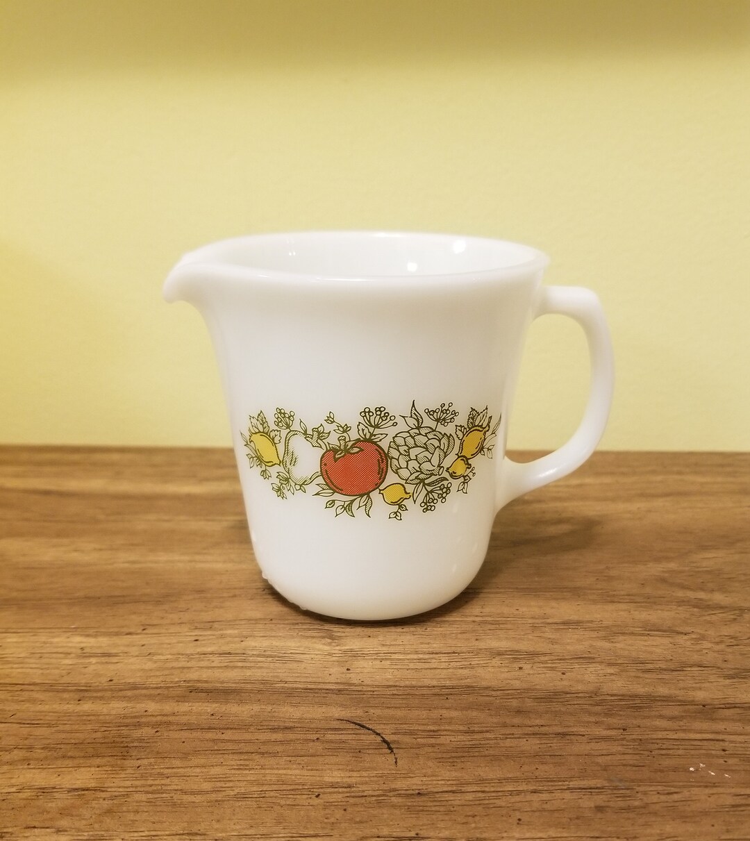 Vintage Pyrex "spice of Life" Creamer - Etsy